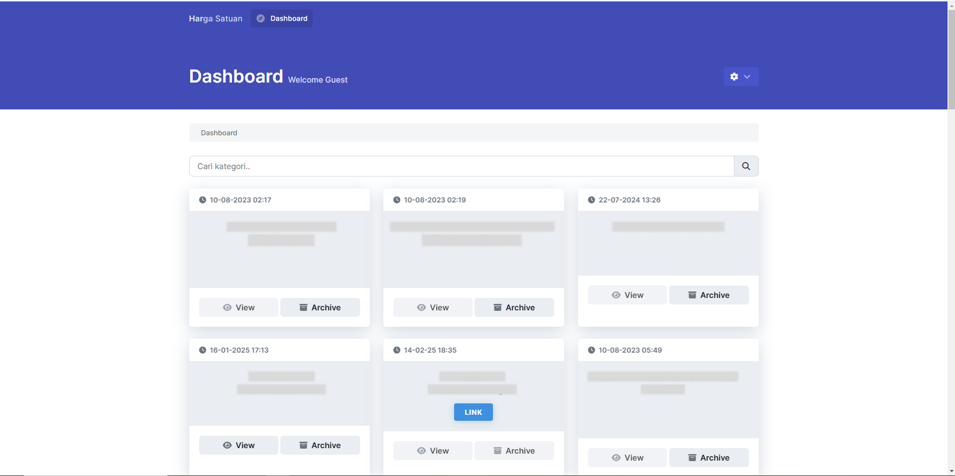 Unit Price Application